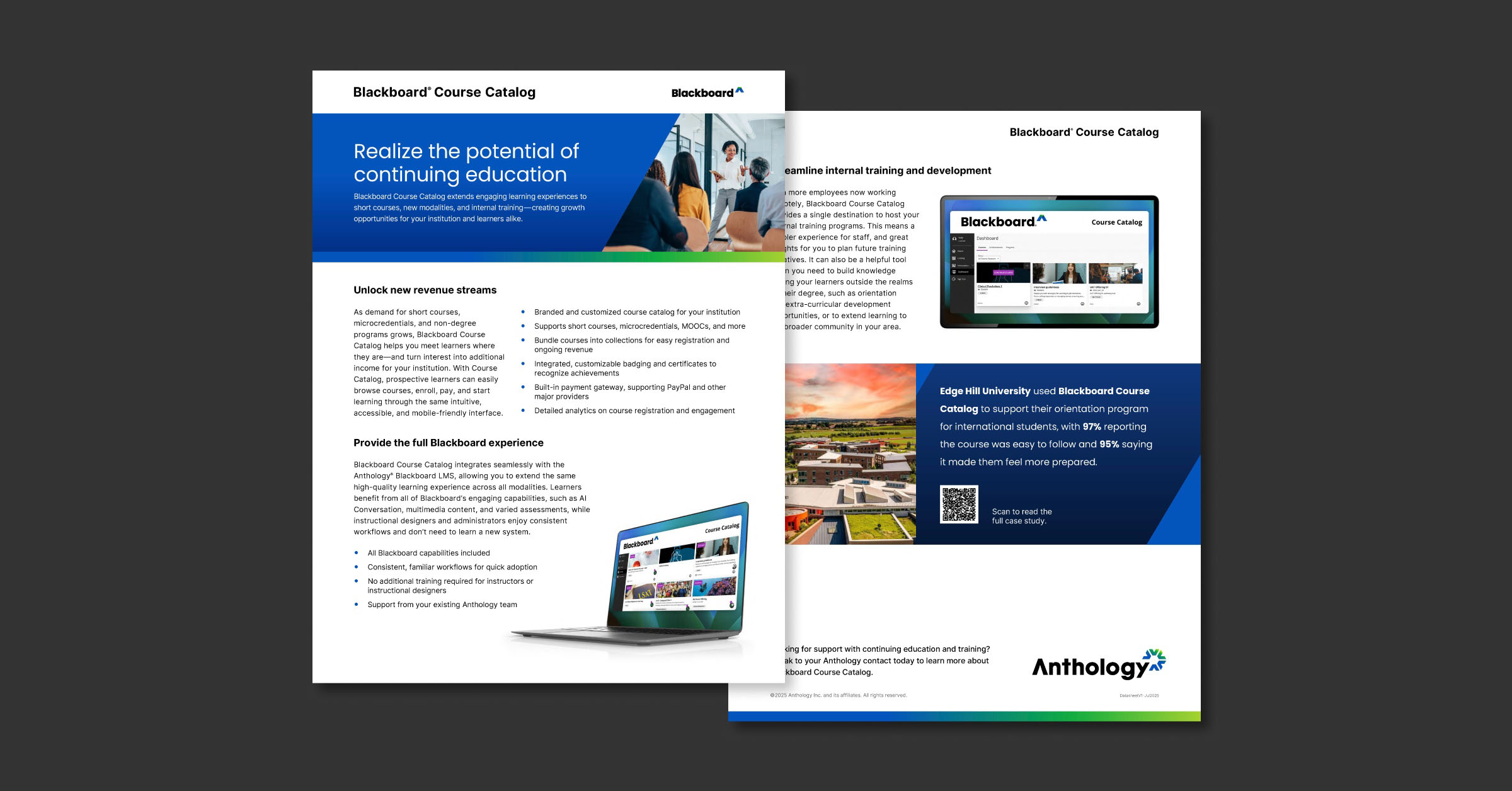 Blackboard Course Catalog: Realize the potential of continuing ...