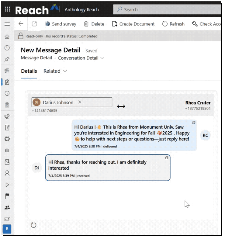 What’s New in Anthology Reach CRM? – December 2025 Release | Anthology